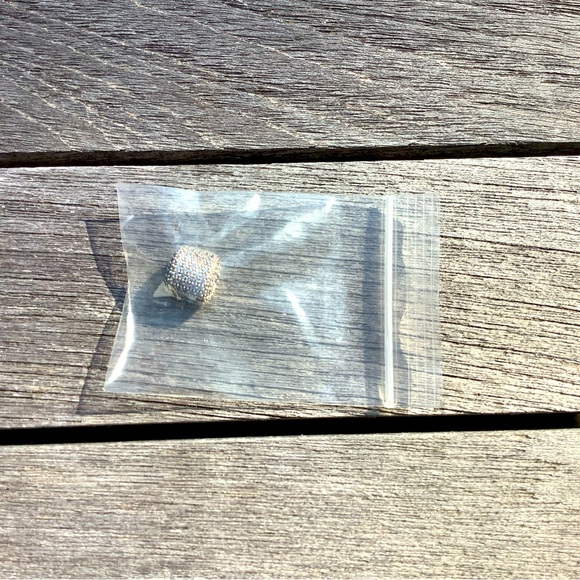 Pandora | Jewelry | Pandora Pave Cz Barrel Charm Clasp Closure Silver ...